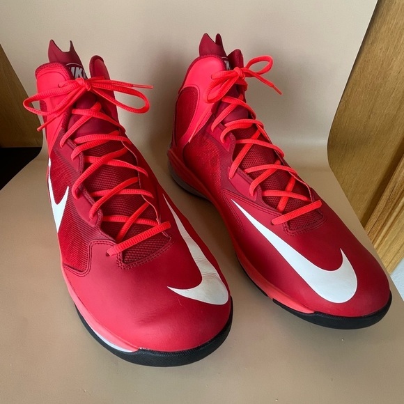 Nike | Shoes | Nike Prime Hype Df Basketball Shoessize 5redwhite | Poshmark